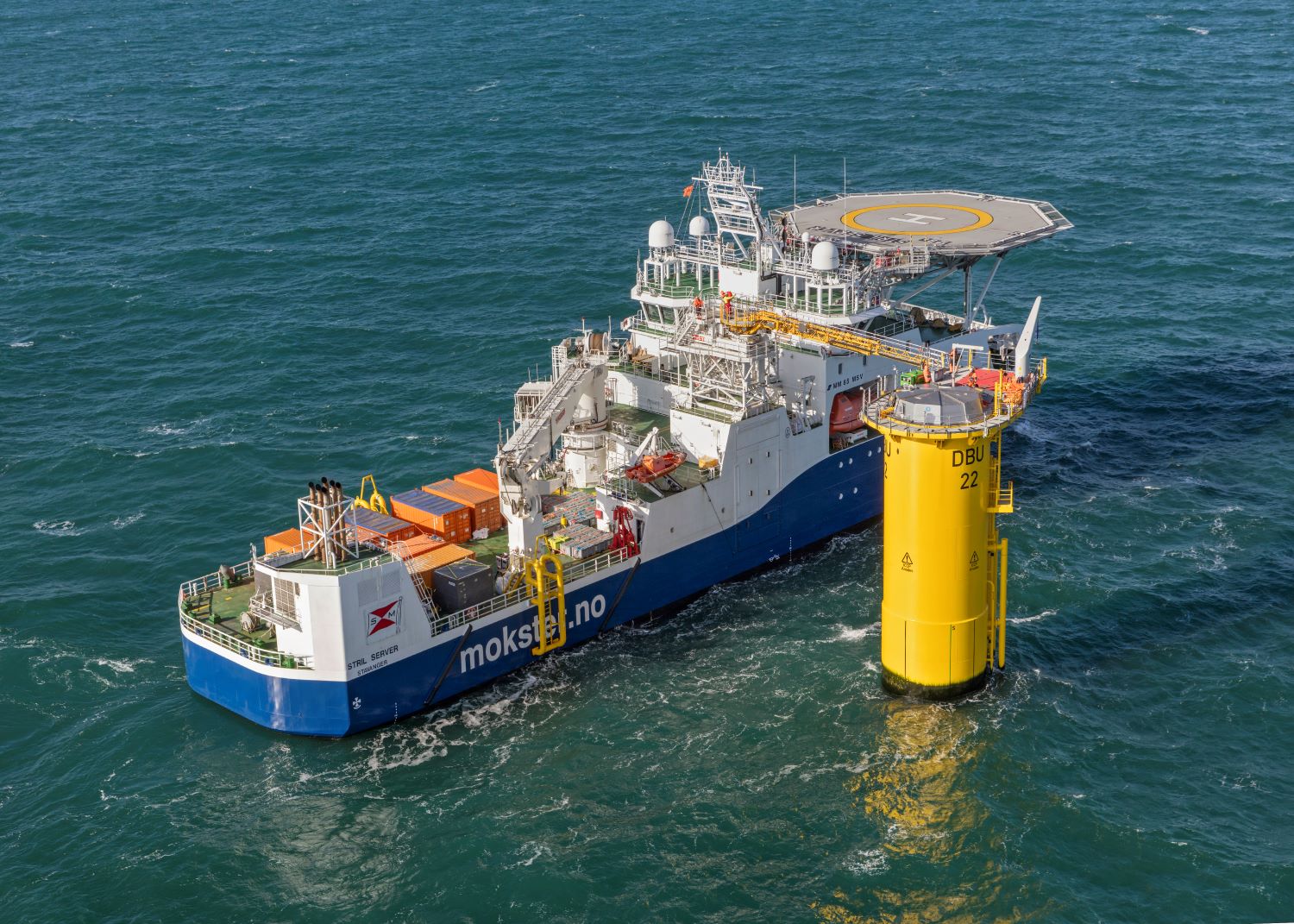 Equinor exercises options for Stril Server | Simon Møkster Shipping